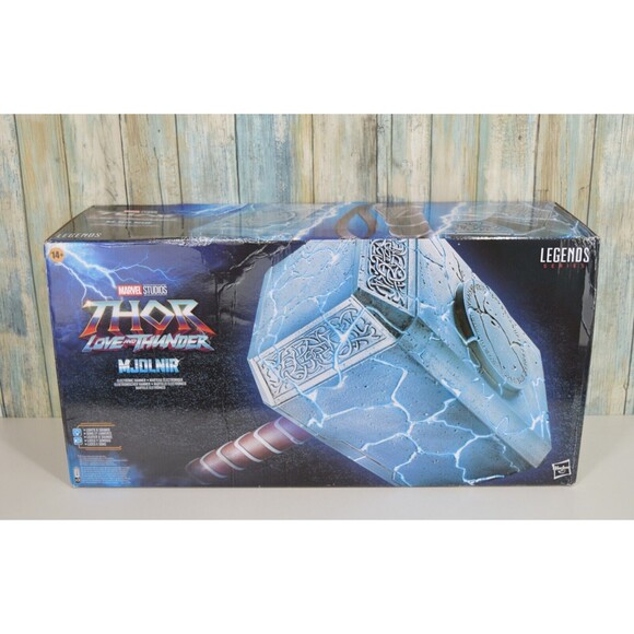 Hasbro | Toys | Hasbro Thor Mjolnir Electronic Hammer Marvel Legends Series Lights Sound Fx ...